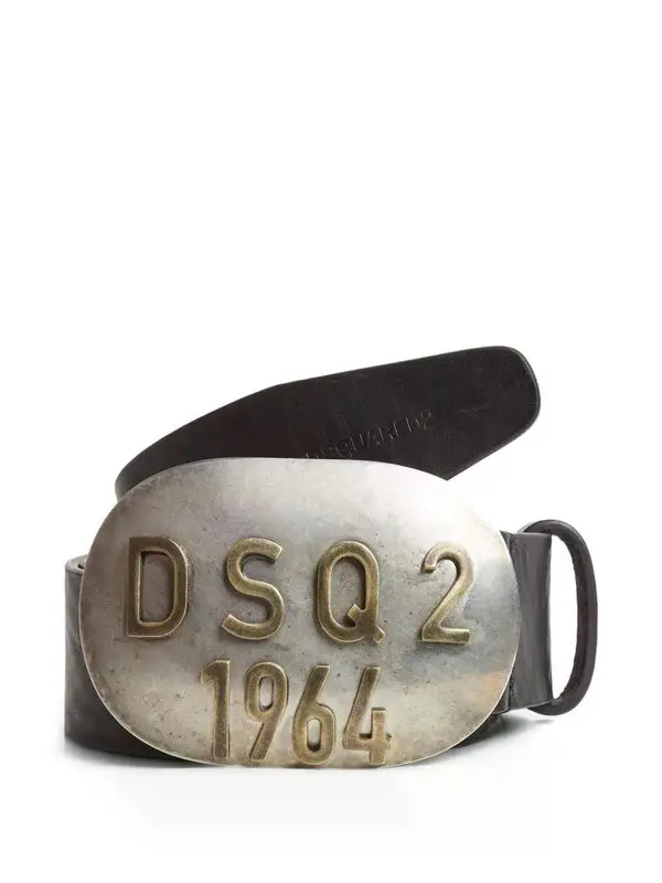 Dsquared2 Vintage Leather Belt - Brown