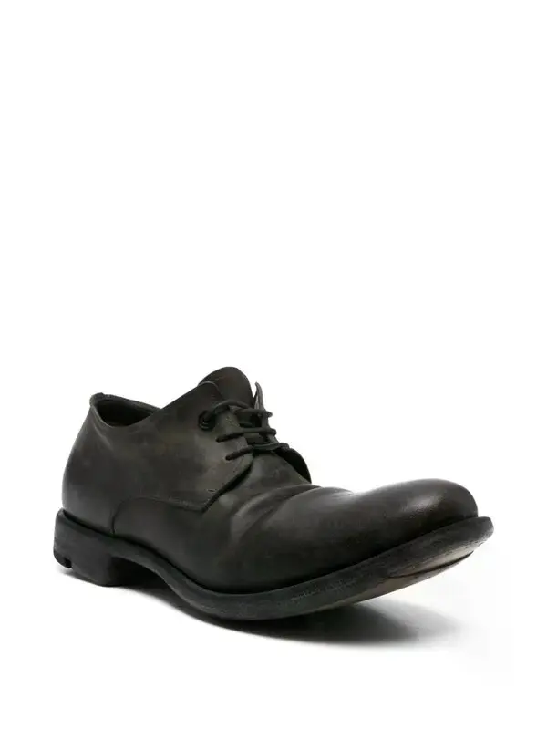 LAYER ZERO Lace-up Leather Derby Shoes