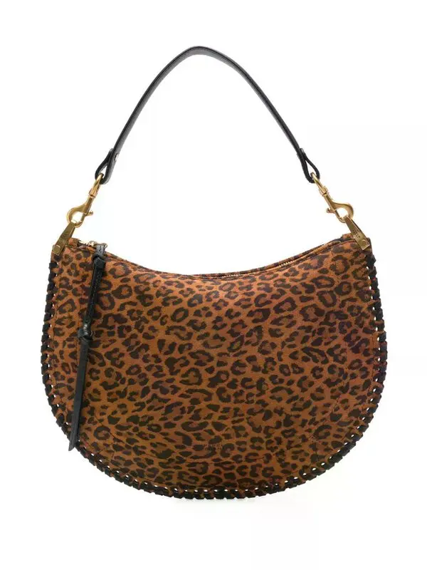 Isabel Marant Étoile Oskan Soft Zip Shoulder Bag - Brown