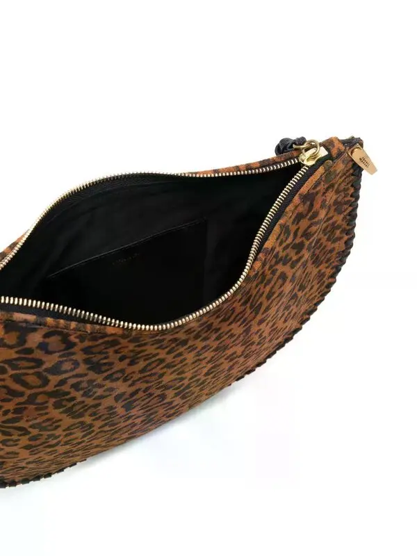 Isabel Marant Étoile Oskan Soft Zip Shoulder Bag - Brown