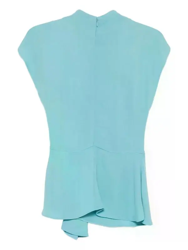 Karl Lagerfeld Asymmetric Draped Top