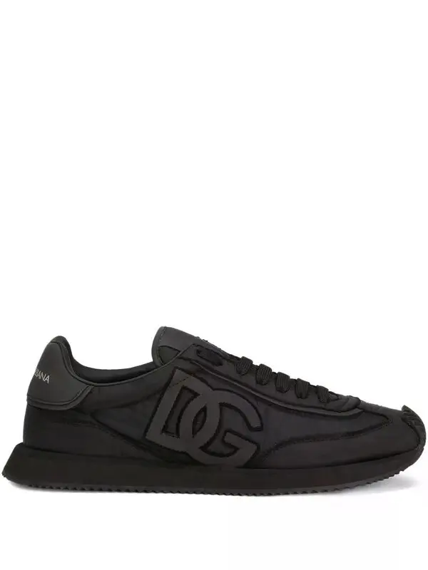 Dolce & Gabbana Panelled Cushion Sneakers - Black