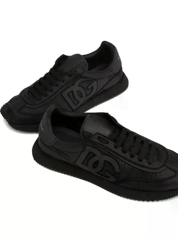 Dolce & Gabbana Panelled Cushion Sneakers - Black