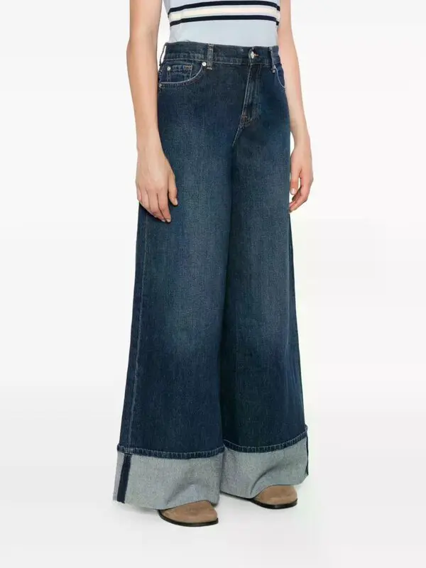 7 For All Mankind Marie Cuffed Jeans