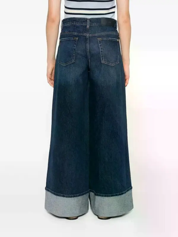 7 For All Mankind Marie Cuffed Jeans