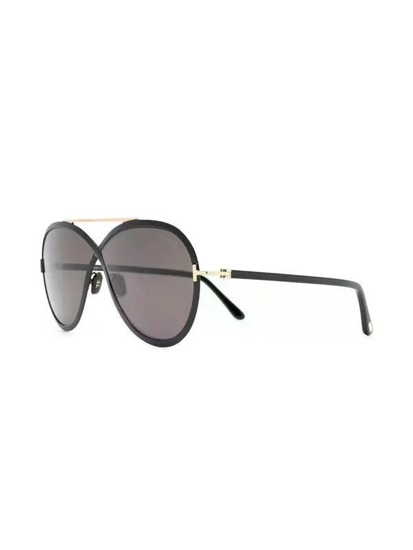 TOM FORD Round-frame Oversize Sunglasses