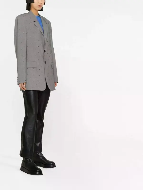 MSGM Notched-lapel Single-breasted Blazer