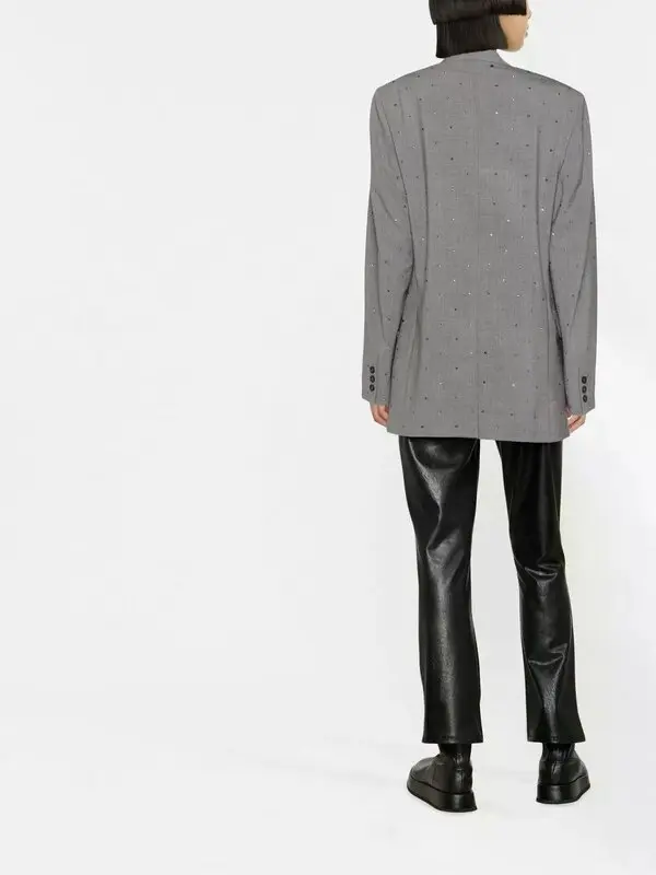 MSGM Notched-lapel Single-breasted Blazer