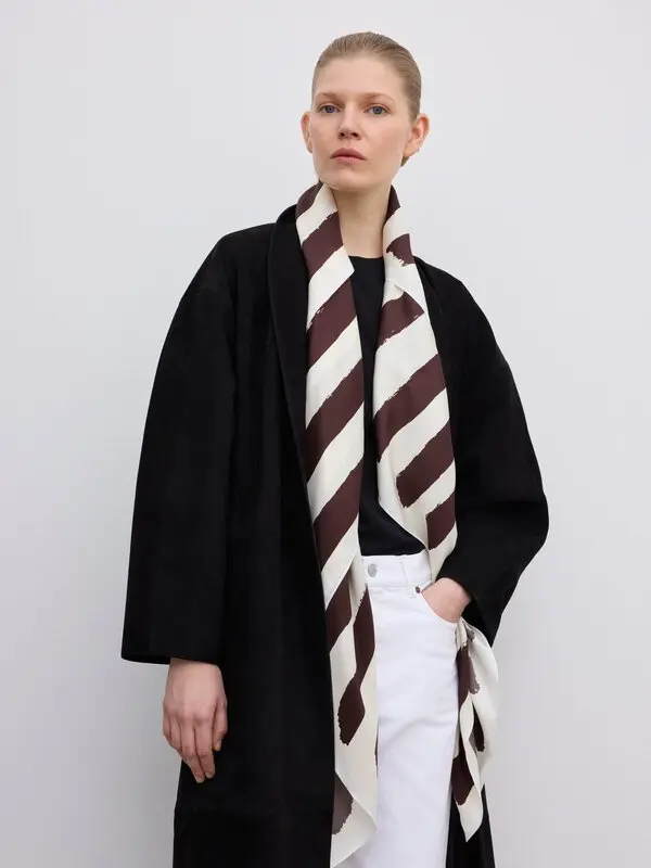 HOUSE OF DAGMAR Large Silk Scarf
