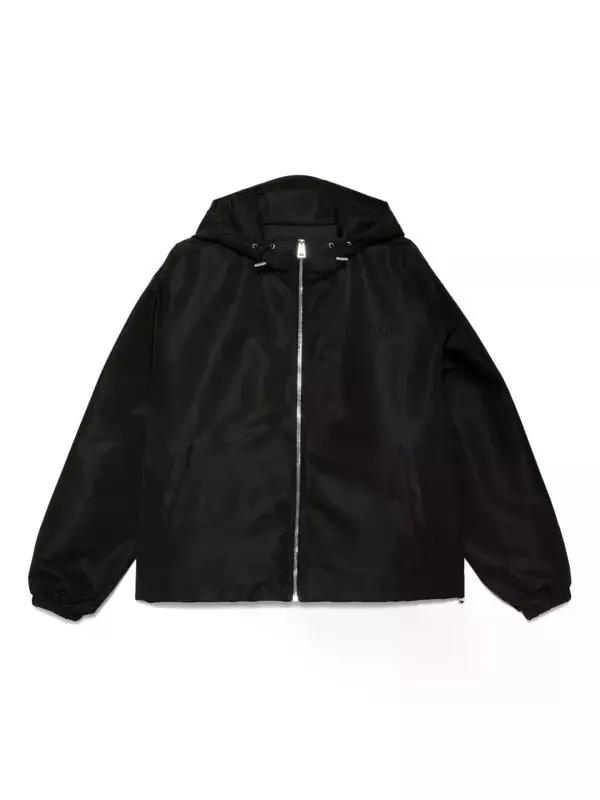 Givenchy Zip-up Hooded Jacket - Black