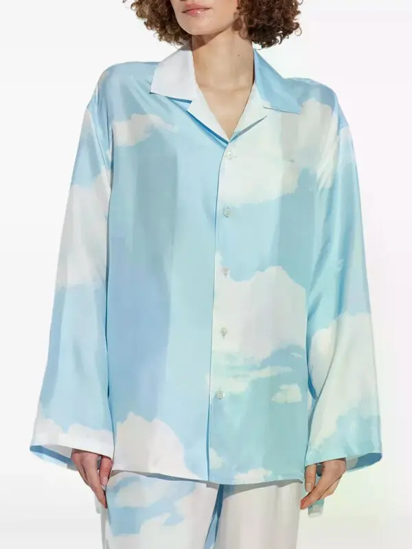Moschino Cloud-print Shirt