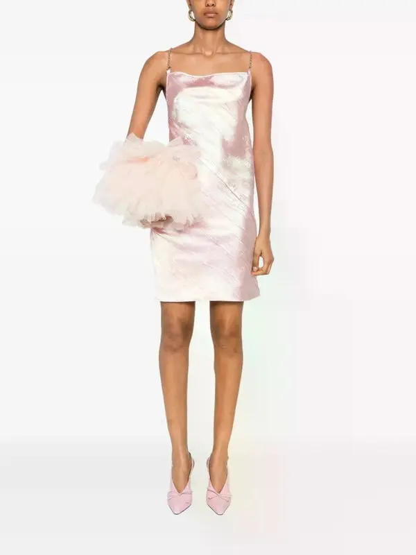 Sportmax Carta Mini Dress - Pink