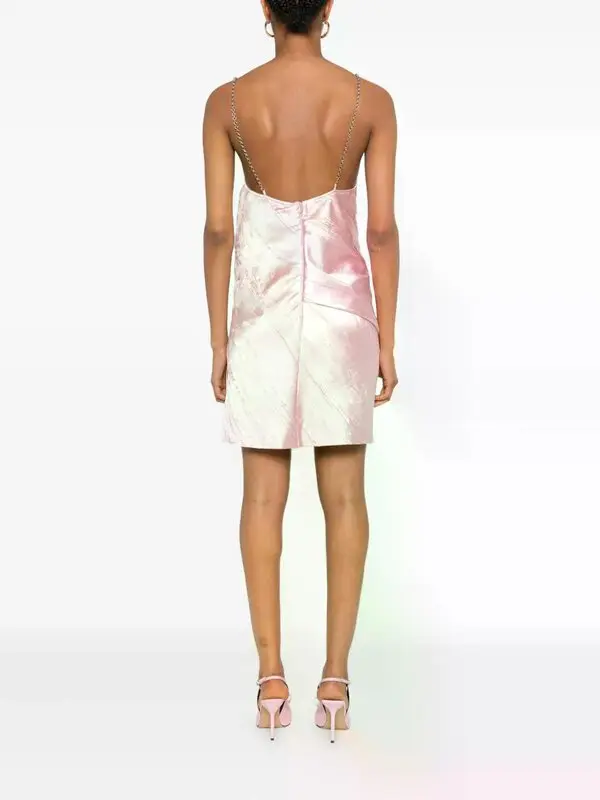 Sportmax Carta Mini Dress - Pink