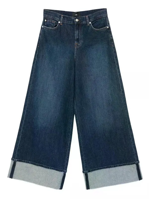 7 For All Mankind Marie Cuffed Jeans
