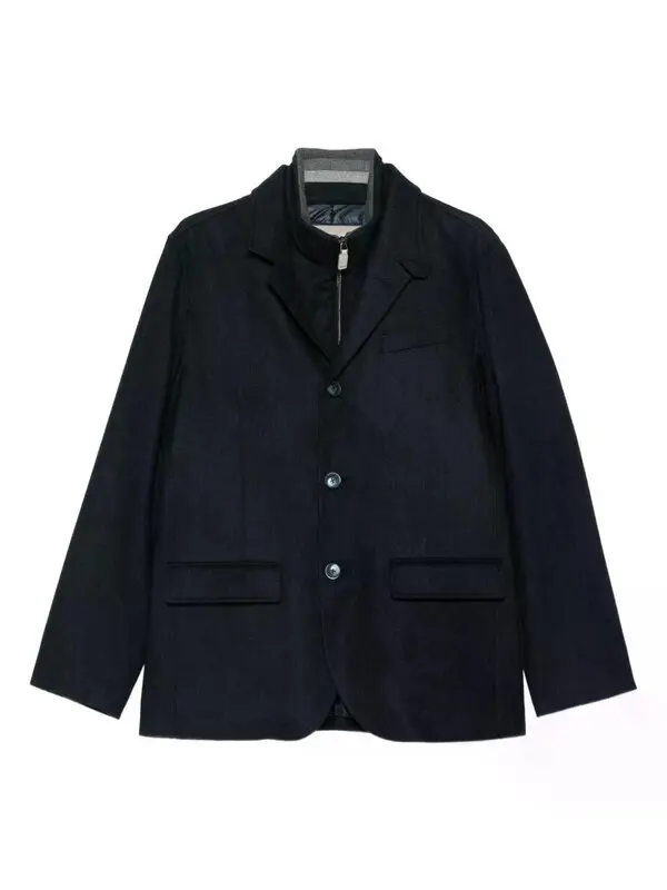 Herno Three-button Zipped Jacket