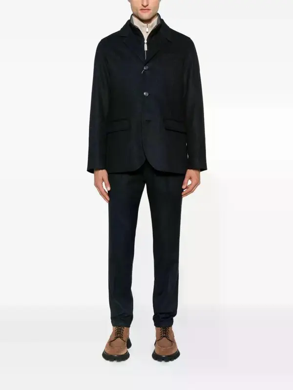 Herno Three-button Zipped Jacket
