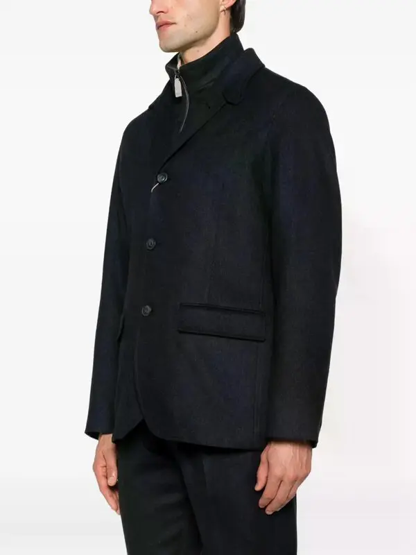 Herno Three-button Zipped Jacket