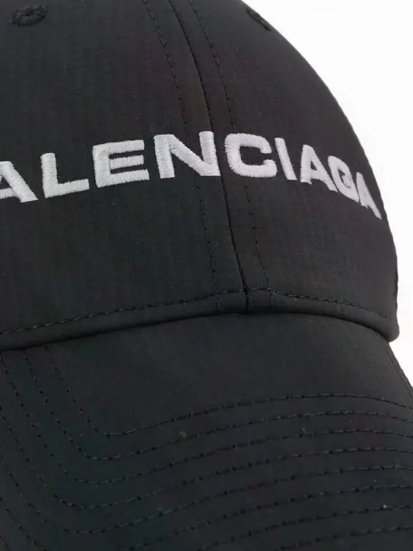 Balenciaga Logo-embroidered Baseball Cap