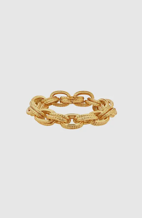 ANINE BING Double Link Chain Bracelet