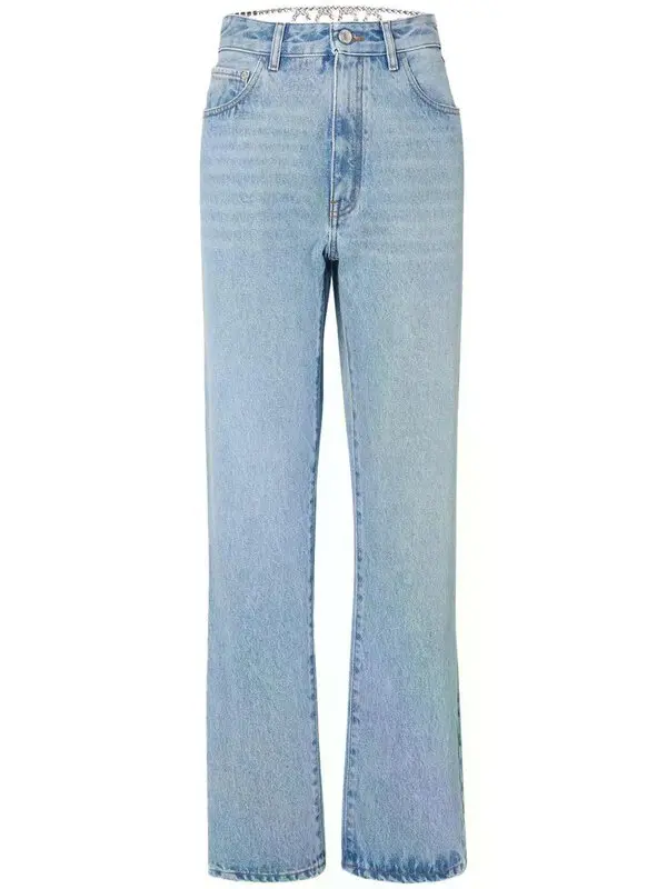 Gcds Chocker Straight-leg Jeans