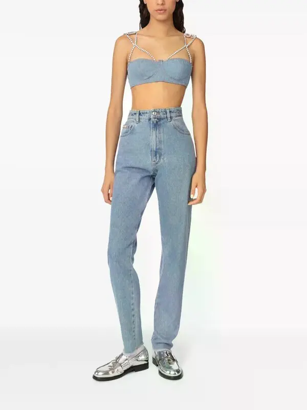 Gcds Chocker Straight-leg Jeans