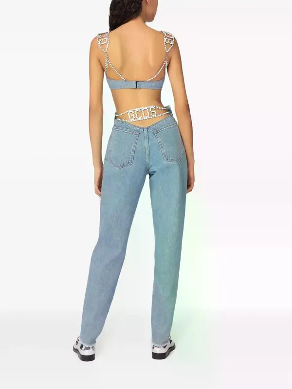 Gcds Chocker Straight-leg Jeans