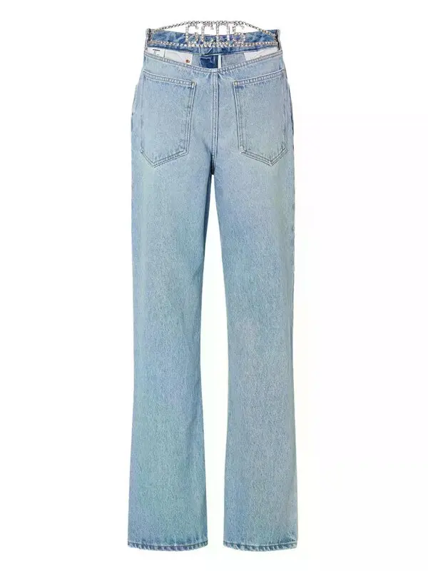Gcds Chocker Straight-leg Jeans