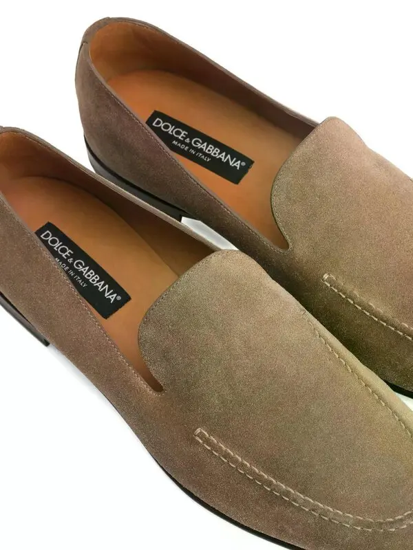 Dolce & Gabbana Split Suede Loafers