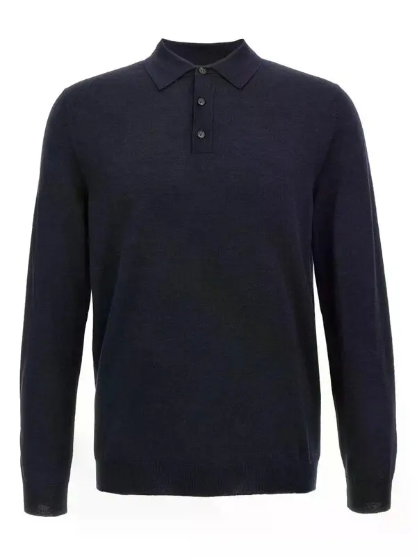 ZANONE Long-sleeve Polo Shirt