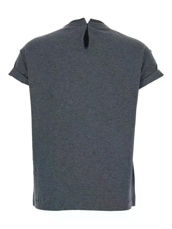 Brunello Cucinelli Mélange Crew Neck T-shirt
