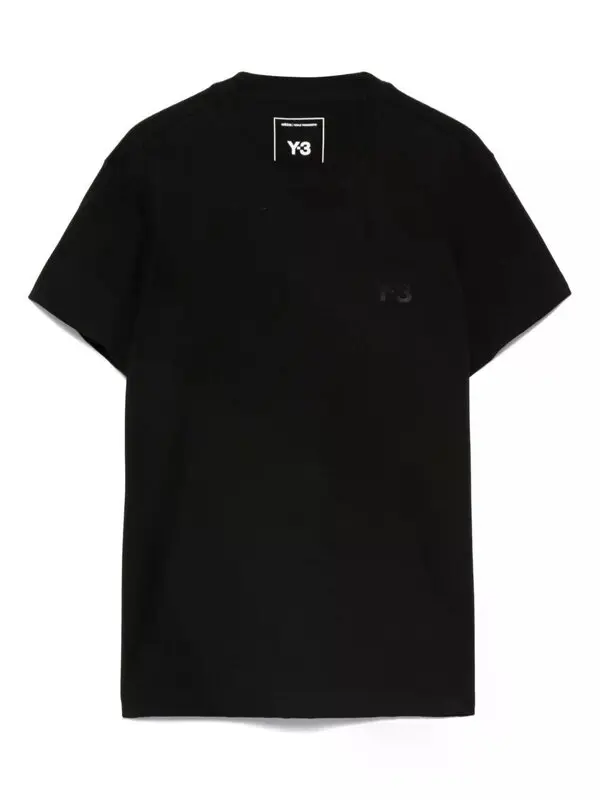 Y3 Logo-embroidered Short-sleeve T-shirt