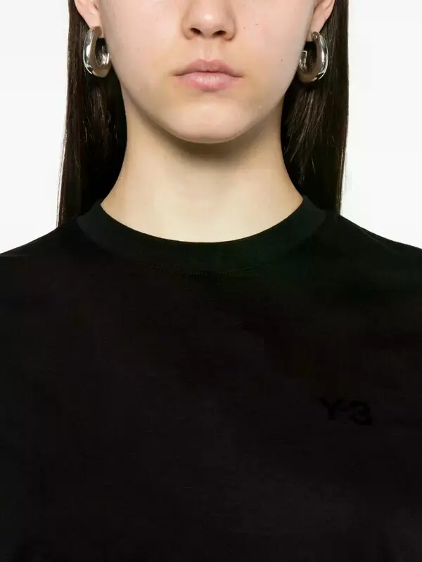 Y3 Logo-embroidered Short-sleeve T-shirt