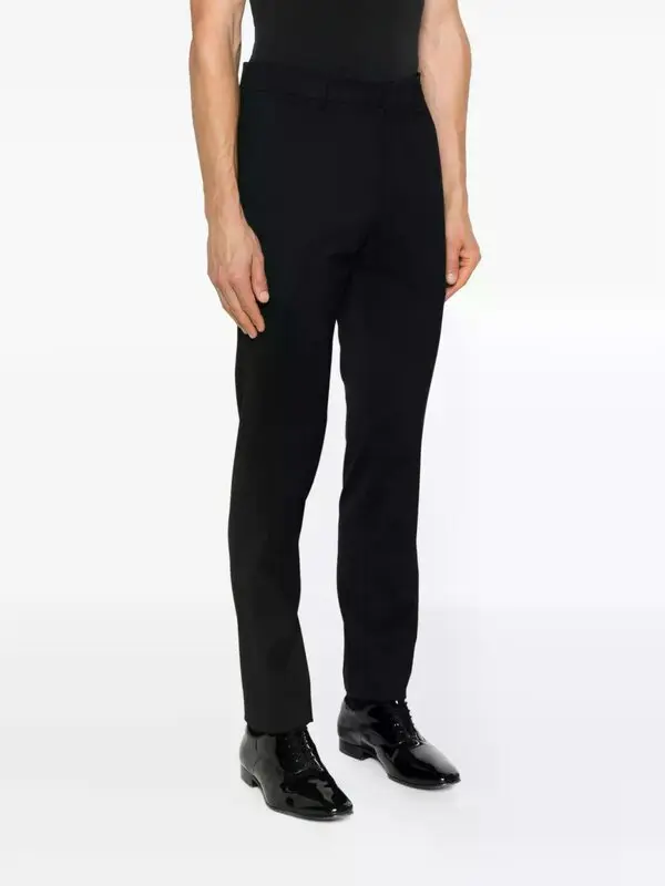 John Richmond Raw-edge Wool Trousers