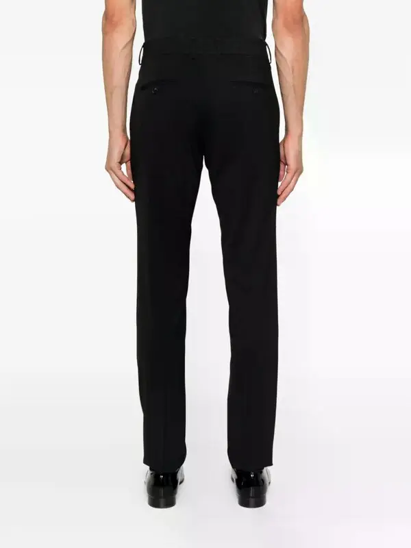 John Richmond Raw-edge Wool Trousers