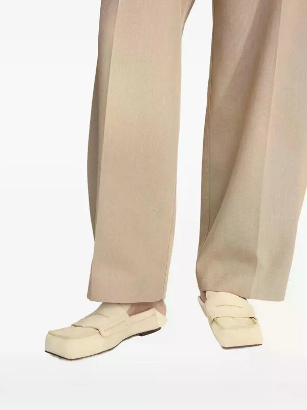 Jacquemus Carré Loafers - Neutrals