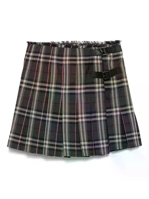 Burberry Wool Mini Skirt