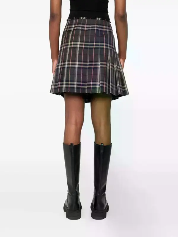 Burberry Wool Mini Skirt