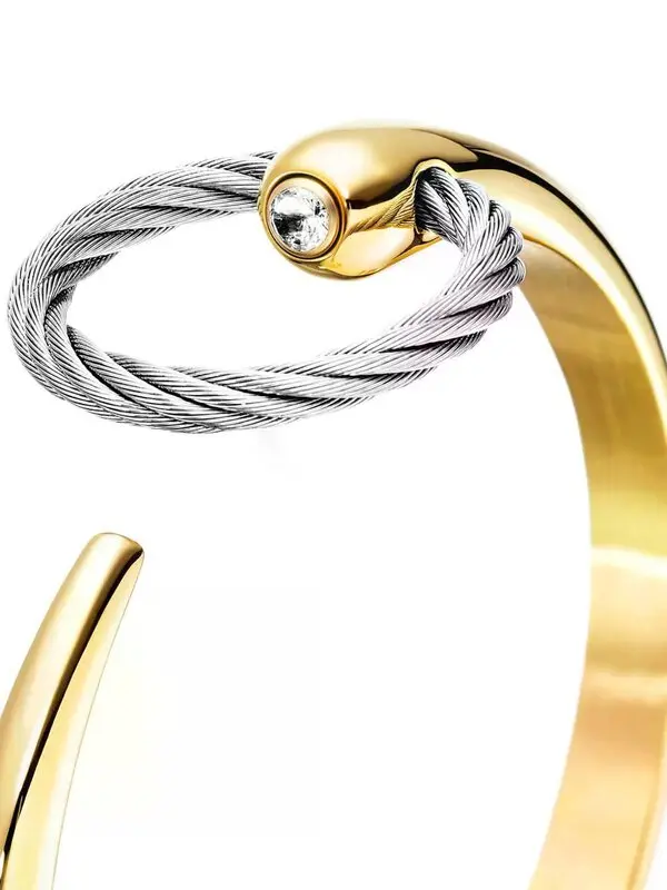 CHARRIOL Zen Extension Bangle Bracelet - Gold