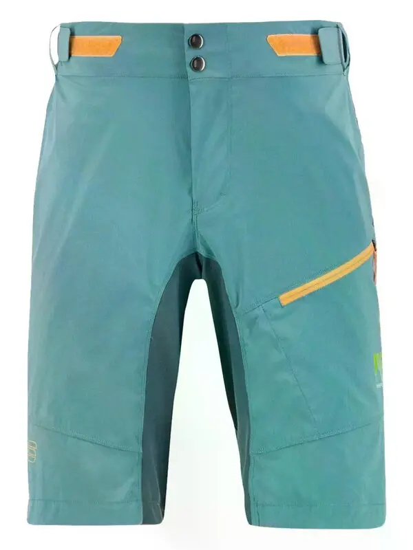 KARPOS Val Viola Panelled Zip Shorts