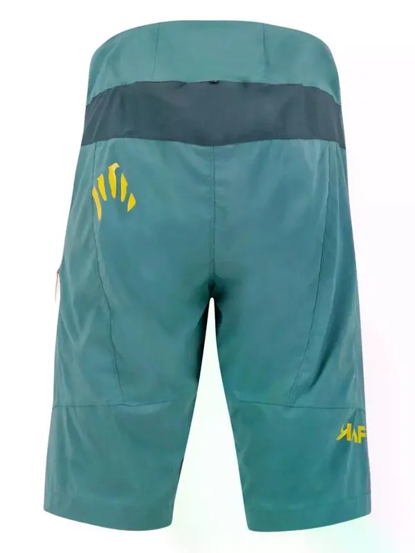 KARPOS Val Viola Panelled Zip Shorts