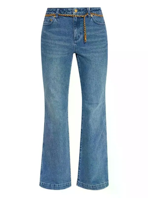 Michael Kors Chain-link Flared Jeans