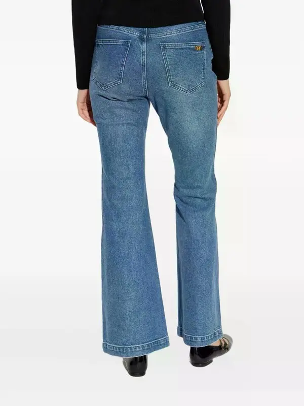 Michael Kors Chain-link Flared Jeans
