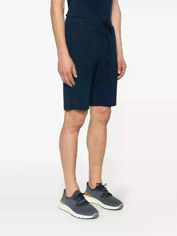 Hanro Ribbed-waist Jersey Bermuda Shorts