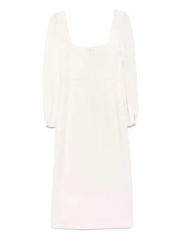 RACIL Square-neck Midi Dress