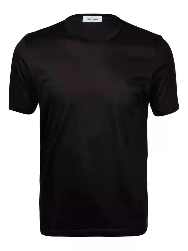 GRAN SASSO Scoth Filo Cotton Crew-neck T-shirt