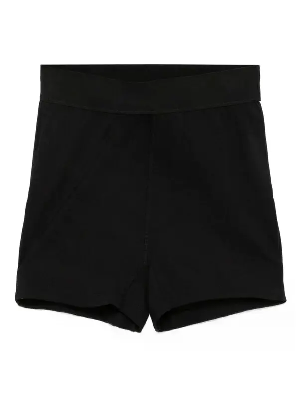 Wardrobe.NYC High-rise Shorts - Black