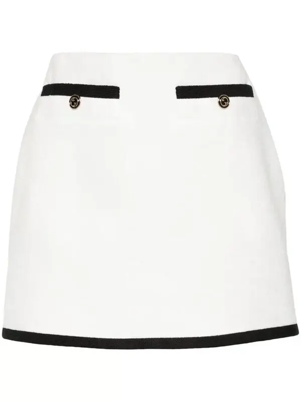 Gucci Tweed Mini Skirt