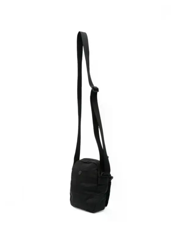 Stone Island Compass-patch Messenger Bag - Black