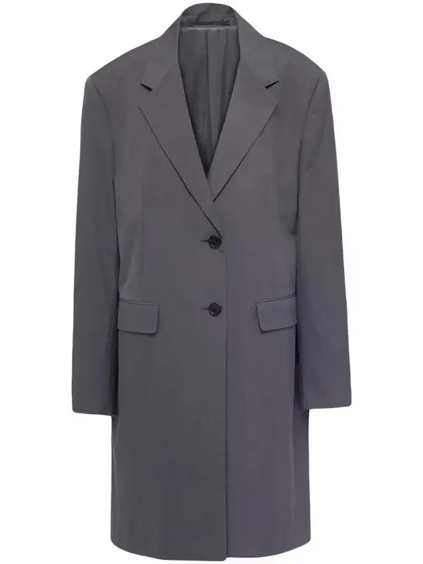 Prada Single-breasted Cotton Coat