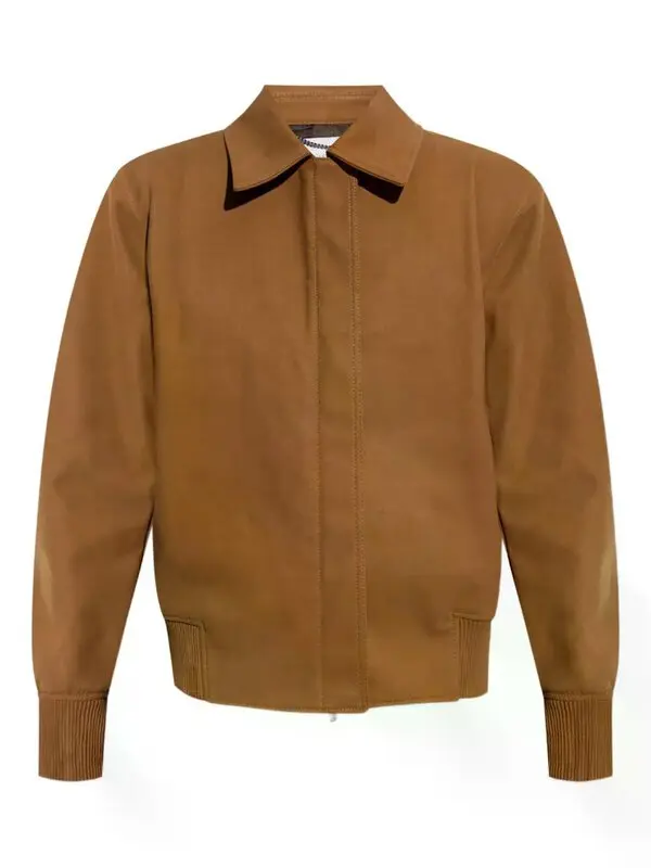 Stella McCartney Collared Ribbed-trim Jacket